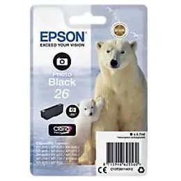 Epson 26 Original Tintenpatrone C13T26114012 Schwarz