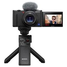 Sony Kompaktkamera ZV-1 + GP-VPT2BT Bluetooth Vlogging Griff