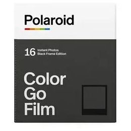 Polaroid Go Color Sofortbildfilm Doppelpack (2 x 8 Fotos), schwarzer Rahmen