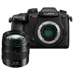 Panasonic Lumix DC-GH5M2 Gehäuse + MFT 12–35 mm ƒ/2,8 Lumix G Vario Mark II