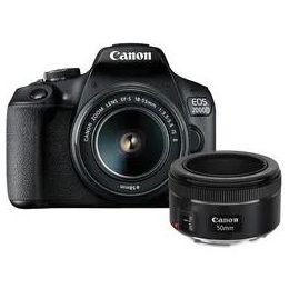 Canon EOS 2000D + 18-55mm IS II + 50mm F/1.8 STM | ✔️ + 100 € gratis Geschenkbox