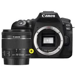 Canon EOS 90D + EF-S 18-55mm F/4-5.6 IS STM compact