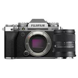 Fujifilm X-T5 Silber + Sigma 18-50mm F/2.8 DC DN Contemporary Fujifilm X | ✔️ + 160 € gratis Geschenkbox