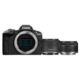 Canon EOS R50 + RF-S 18-45mm F/4.5-6.3 IS STM + RF 50mm F/1.8 STM | ✔️ 100 € Cashback