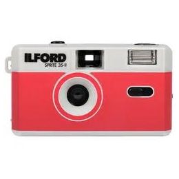 Ilford Sprite 35-II, Kamera, Rot und Silber