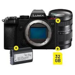 Panasonic Lumix S5 Body + SIGMA 28-70mm F/2.8 DG DN Contemporary L-Mount Special Edition (inkl. Zusatzakku und 32GB SD-Karte)