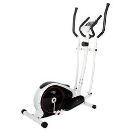 Crosstrainer Christopeit Sport "CT 3" Gr. ohne Unterlegmatte, rot (weiß/schwarz /rot) Computer mit Tablet- und Smartphonehalterung