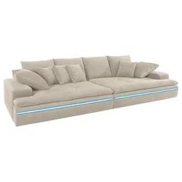 Big-Sofa Inosign "Haiti" Sofas Gr. B/H/T: 300 cm x 85 cm x 142 cm, Aqua Clean Pascha, Mit Kaltschaum-mit RGB, beige (natur) wahlweise mit Kaltschaum (140kg BelastungSitz) und AquaClean-Stoff