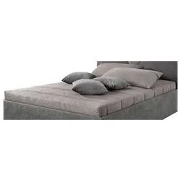 Tagesdecke Westfalia Schlafkomfort Tagesdecken Gr. B/L: 210 cm x 220 cm, grau