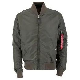 Bomberjacke Alpha Industries "Alpha Industries Men - Bomber Jackets MA-1 TT" Gr. S, grau (rep.grau) Herren Jacken