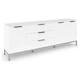 Kommode Rauch "Flipp" Sideboards Gr. B/H/T: 200 cm x 72 cm x 42 cm, 3 St., weiß (alpinweiß) 3-türig mit 3 Schubladen und Soft-Close-Funktion