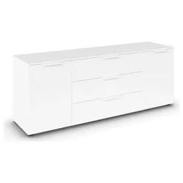 Kommode Rauch "Flipp" Sideboards Gr. B/H/T: 160 cm x 61 cm x 42 cm, 3 St., weiß (alpinweiß) 2-türig mit 3 Schubladen und Soft-Close-Funktion