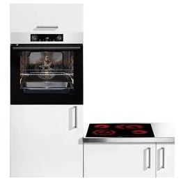 Gorenje Backofen-Set "Pacific Backofen-Set Pyrolyse 2021", A+ (A+++-D), silber (edelstahlfarben), Herdsets, AirFry-Funktion