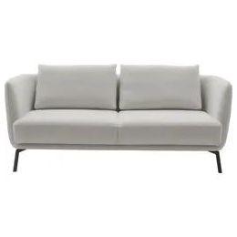 Schöner Wohnen 2,5-Sitzer SCHÖNER WOHNEN-KOLLEKTION "Pearl - 5 Jahre Hersteller-Garantie, auch in Bouclé" Sofas Gr. B/H/T: 190cm x 71cm x 91cm, Flachgewebe, grau (platin) Maße (BHT): 1907191 cm, Füße Metall