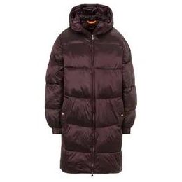 Outdoorjacke BOSS ORANGE "C_Padilo" Gr. 46, open purple 552 Damen Jacken mit Kapuze