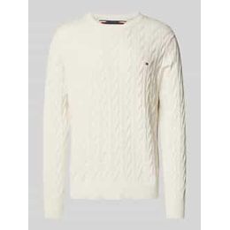 Tommy Hilfiger Strickpullover mit Zopfmuster