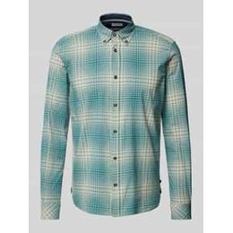 s.Oliver RED LABEL Regular Fit Freizeithemd aus Baumwollstretch mit Button-Down-Kragen