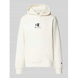 Champion Hoodie mit Label-Stitching