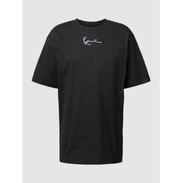 Karl Kani Oversized T-Shirt mit Logo-Stitching