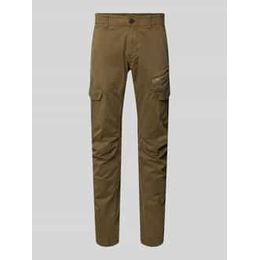 PME-Legend Slim Fit Cargohose mit Label-Detail Modell 'NORDROP'