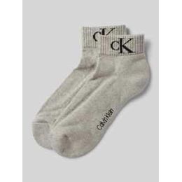 Calvin Klein Jeans Socken mit Logo-Stitching im 2er-Pack