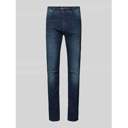 MAC Slim Fit Jeans im 5-Pocket-Design Modell 'Arne'