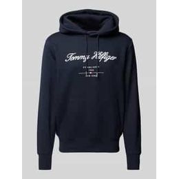 Tommy Hilfiger Hoodie mit Label-Stitching