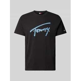 Tommy Jeans T-Shirt mit Label-Print