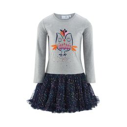 happy girls Dress girl Grey size 146/152