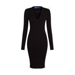 KARL LAGERFELD JEANS Knitted dress female Black size L
