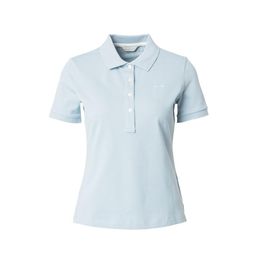 Gant Poloshirt Damen Größe XS pastellblau / weiß