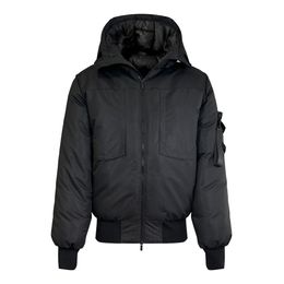 SikSilk Winter Jacket male Black size XXL