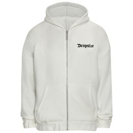 Dropsize Zip-Up Hoodie male White size S