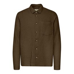 !Solid Button Up Shirt 'Nelix' male Brown size S