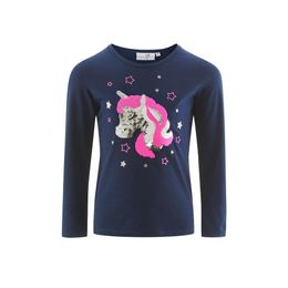 happy girls Shirt girl Blue size 152/158