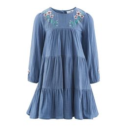 happy girls Dress girl Blue size 99/104