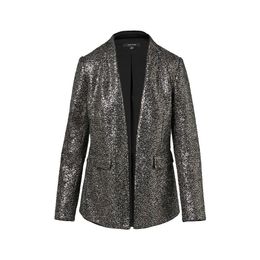 comma, COMMA Blazer Damen Gr&ouml;&szlig;e 42 silbergrau