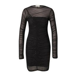 LeGer by Lena Gercke Kleid 'Athina' Damen Größe 36 schwarz / silber Winterkleid