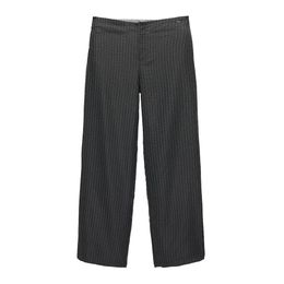 Pull&Bear Pull&Bear Hose Damen Größe 34 dunkelgrau / weiß