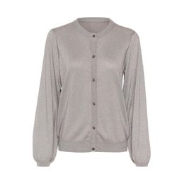 Cream Knit Cardigan 'CR Shimra' female Grey size S