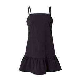 MONKI Kleid Damen Größe 42 schwarz Winterkleid