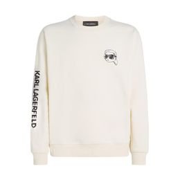 K by KARL LAGERFELD Karl Lagerfeld Sweatshirt 'Ikon' male Beige size XXL