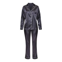 s.Oliver Pyjama Damen Gr&ouml;&szlig;e XXS/XS dunkelblau Winterkleid
