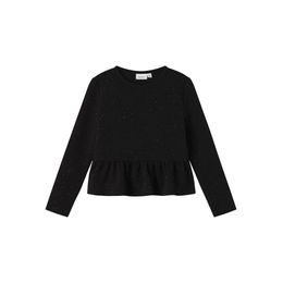 name it Bluse Mädchen Größe 134/140 schwarz