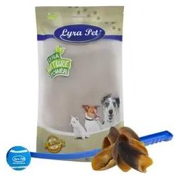 15 Stk. LYRA PET® Rinderhufe ca. 1,2 kg + Ballschleuder