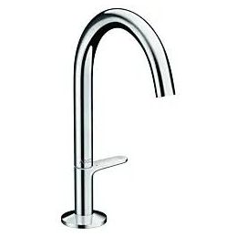 Hansgrohe Axor One Waschtischarmatur 48020000 Ausladung 140mm, mit Push-Open Ablaufgarnitur, chrom