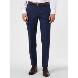 JOOP! Baukasten-Hose Herren Slim Fit Schurwolle, blau