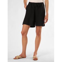 Marc O'Polo Marc O'Polo Leinenshorts Damen, schwarz