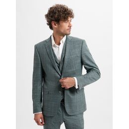 Finshley & Harding Finshley & Harding Baukasten-Sakko Herren Modern Fit meliert, grau