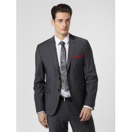 Finshley & Harding Finshley & Harding London Baukasten-Sakko Herren Slim Fit Wolle, anthrazit